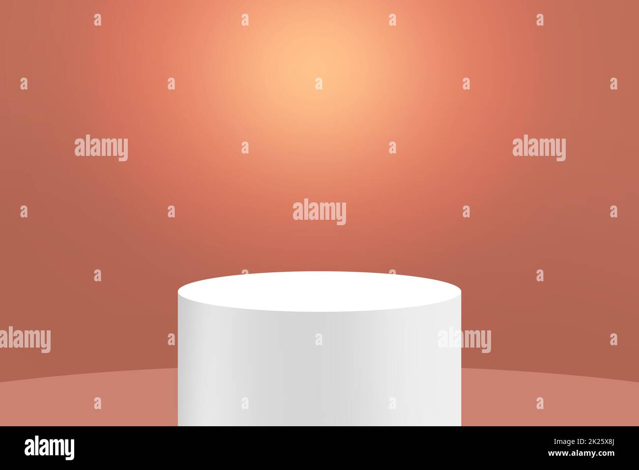 3D cylinder podium concept series 1307 Stock Photo - Alamy