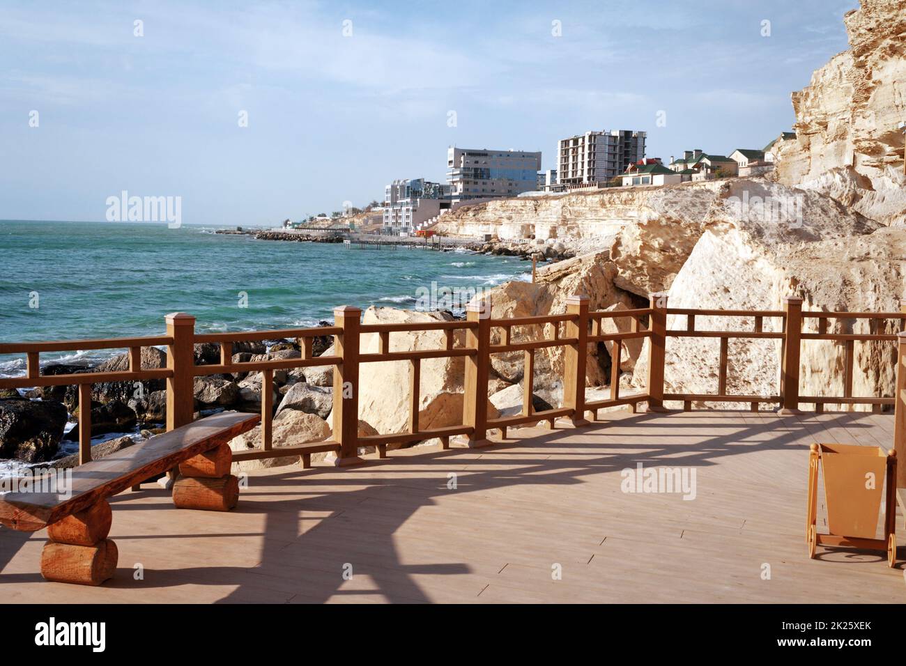 Rock trail in Aktau Stock Photo - Alamy