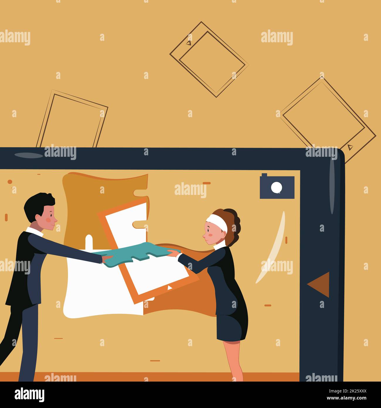 Colleagues Building New Project Plans Presenting Latest Ideas Defining ...