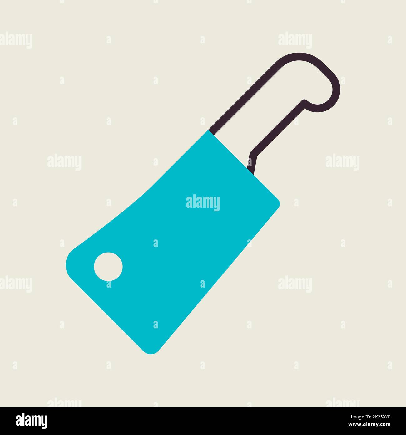 Meat chopper vector icon. Kitchen appliance Stock Photo - Alamy