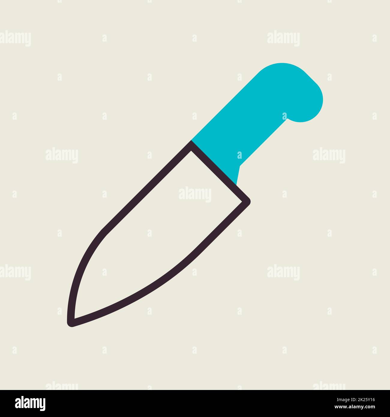 Chef kitchen knife. Cutlery. Kitchen utensils Stock Photo - Alamy