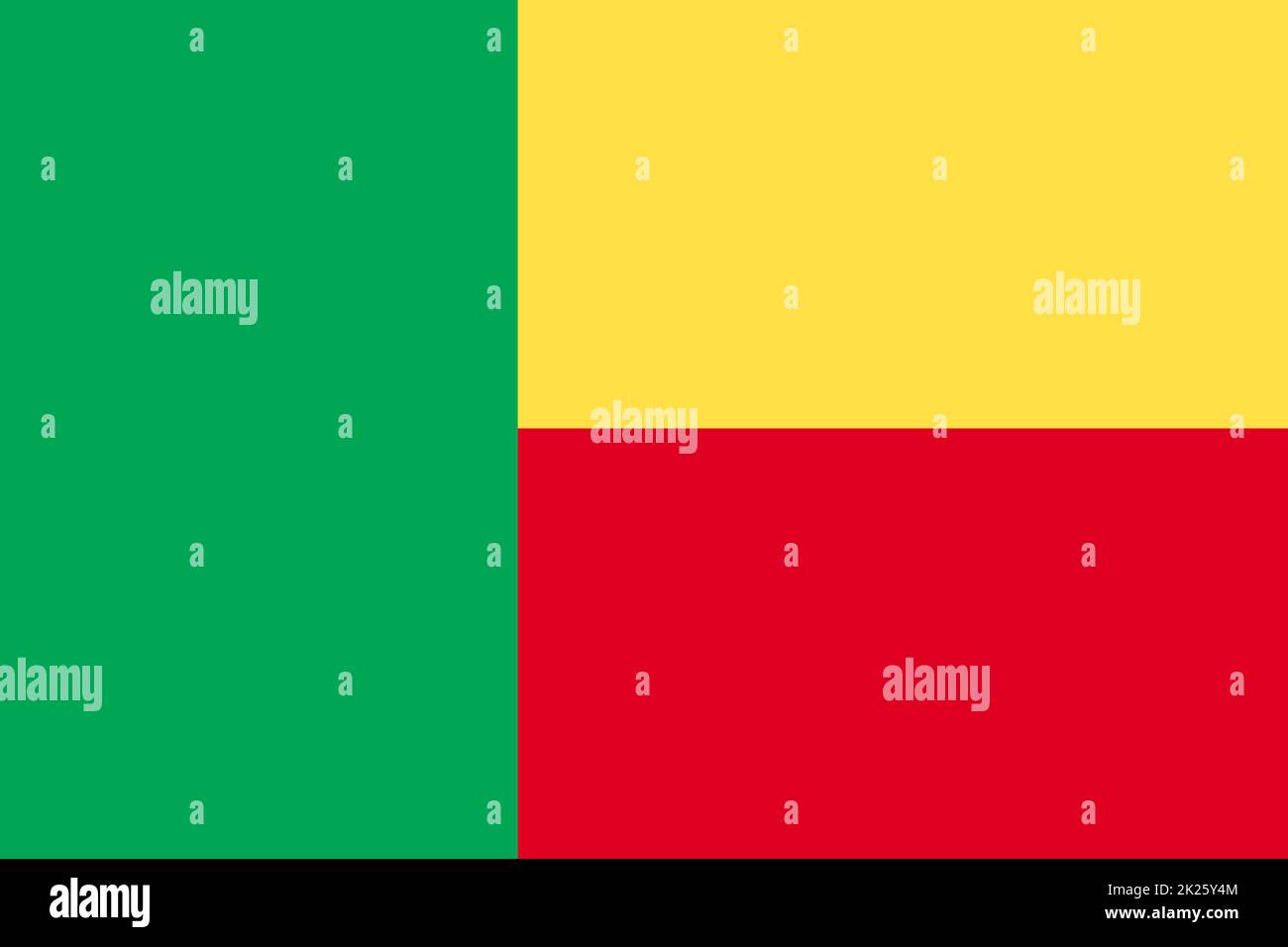 Flag of Benin background illustration large file Stock Photo - Alamy