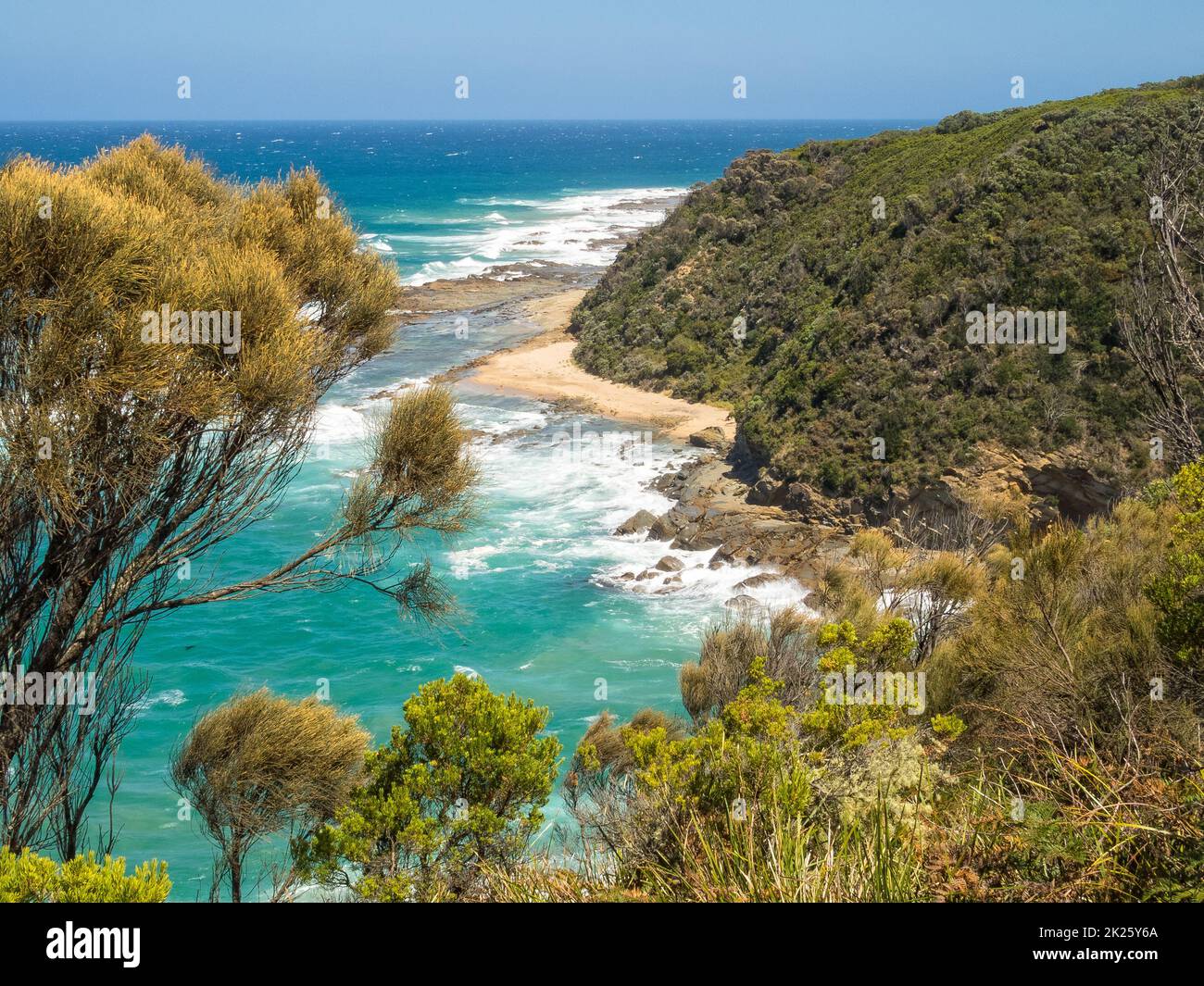 Between Blanket Bay and Parker Inlet - Great Ocean Walk Stock Photo - Alamy