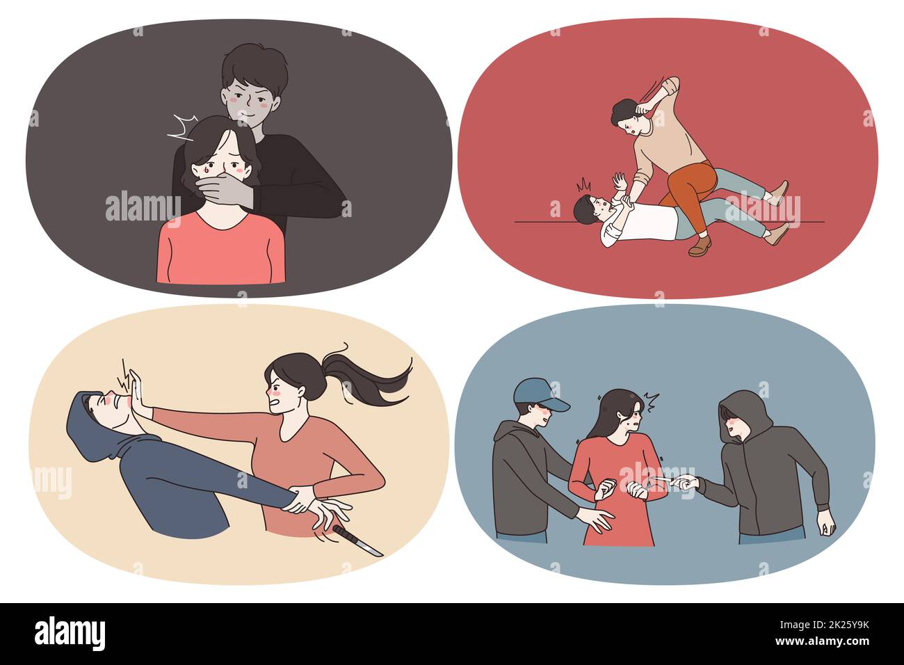 Female crime victims Cut Out Stock Images & Pictures - Alamy