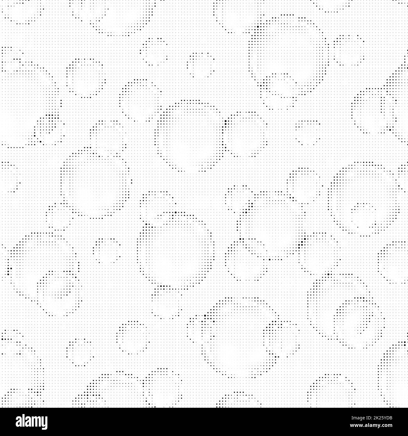 Halftone Pattern. Set of Dots. Dotted Texture on White Background ...