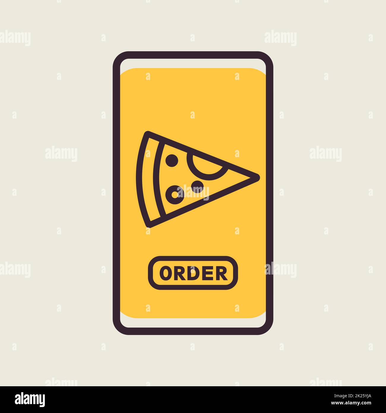 Slice icon hi-res stock photography and images - Alamy