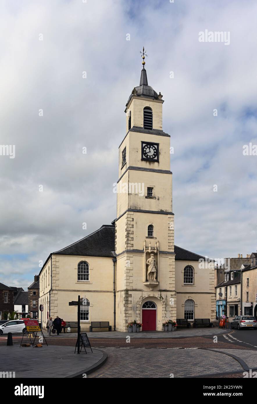 Parish Church of Saint Nicholas. High Street, Lanark, Lanarkshire ...