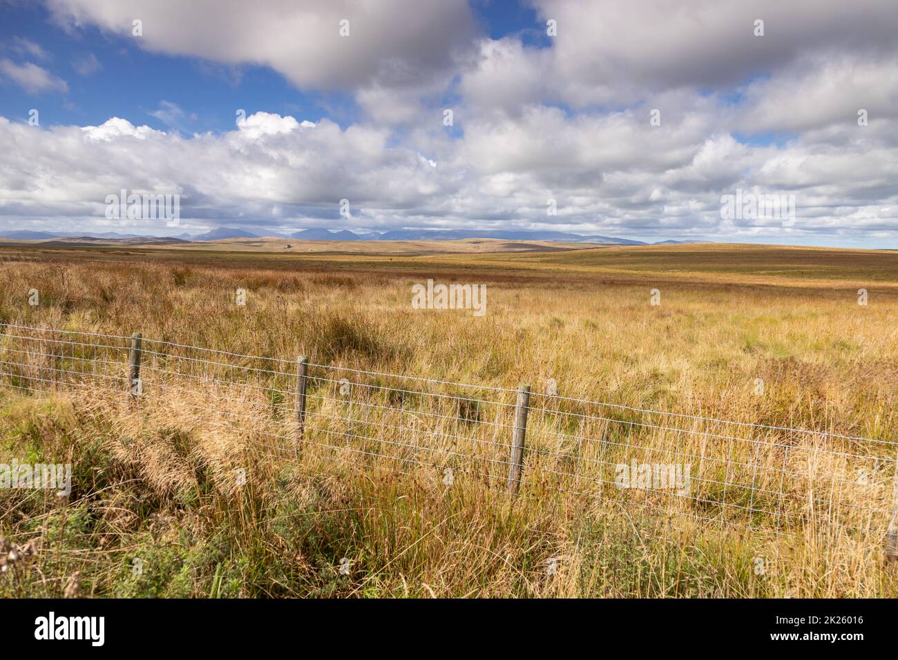 Clouds over the Denbigh moors, North Wales Stock Photo - Alamy