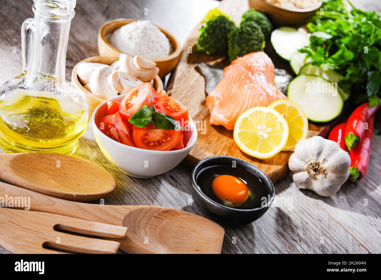 Delicious dish prepared fresh ingredients hi-res stock photography and ...