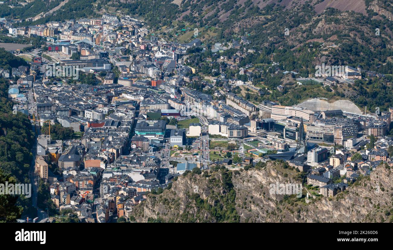 Andorra la Vella Stock Photo - Alamy