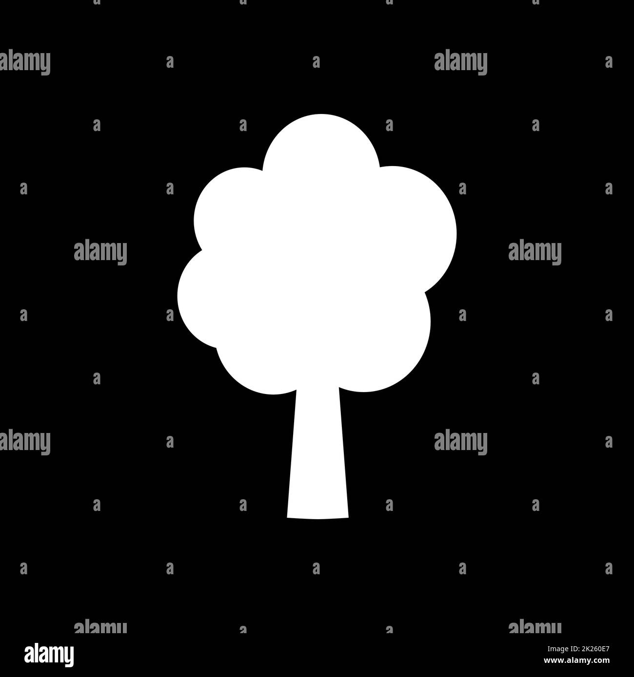 Broadleaf tree Black and White Stock Photos & Images - Alamy