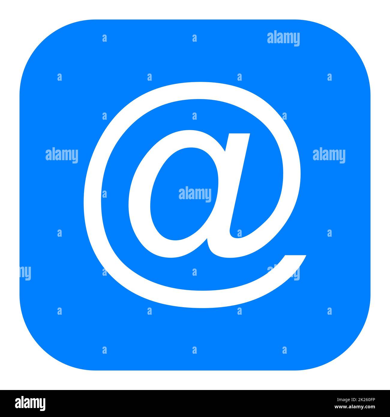 E-mail symbol and app icon Stock Photo - Alamy