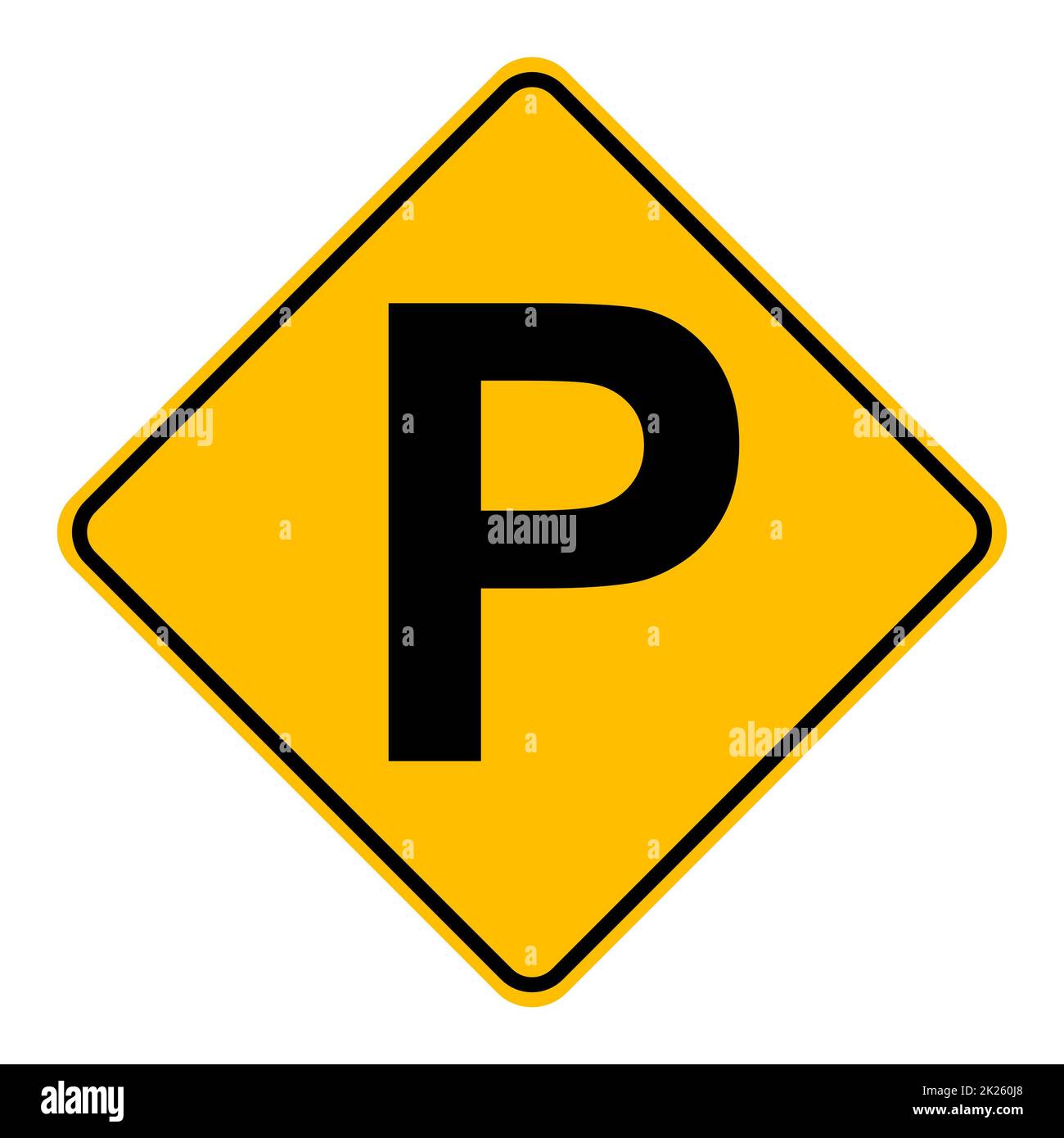 Parking and road sign Stock Photo - Alamy