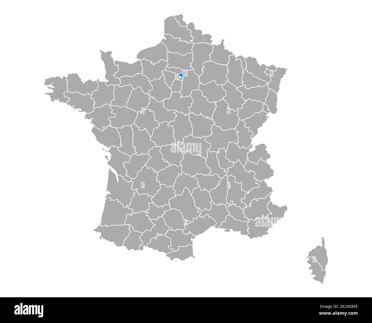 Map of seine saint denis hi-res stock photography and images - Alamy