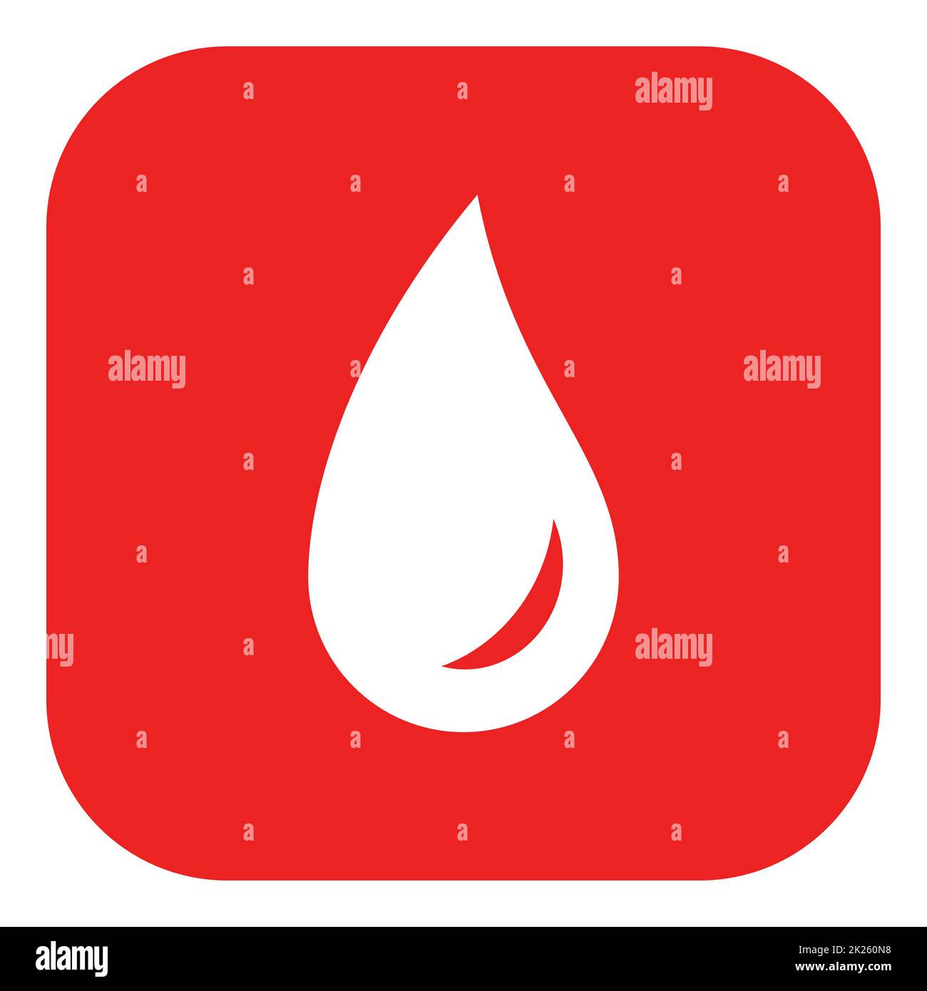 Water drop and app icon Stock Photo - Alamy