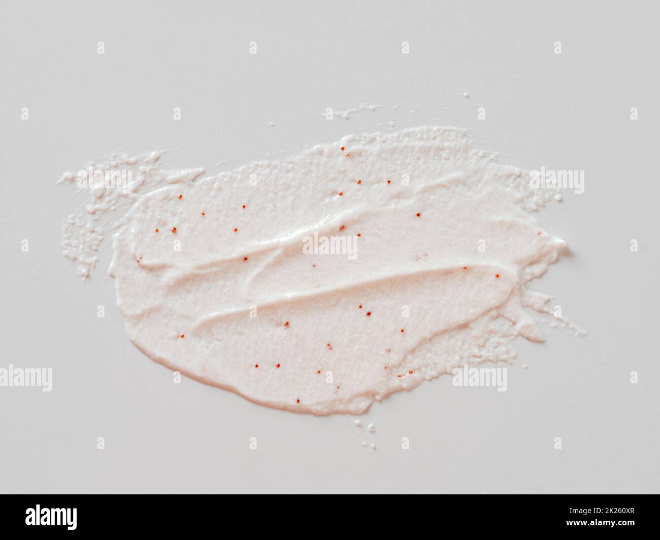 Scrub smears isolated. Exfoliating body polish texture Stock Photo - Alamy