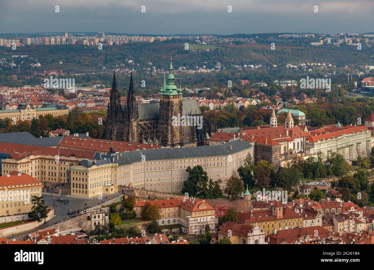 Prague castle complex hi-res stock photography and images - Alamy