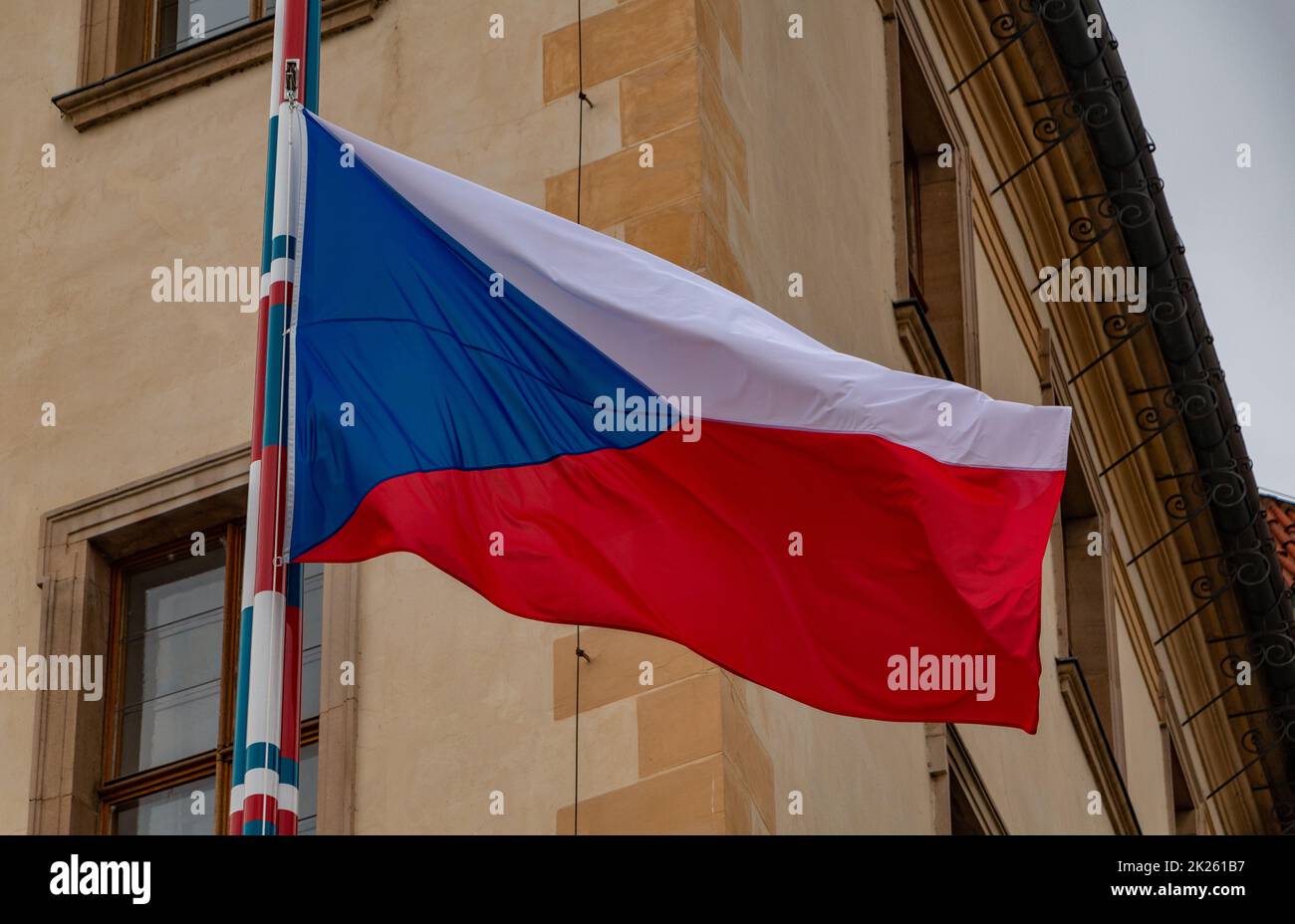Czech Republic Flag Stock Photo - Alamy