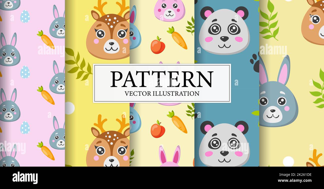 Cartoon girl face different hi-res stock photography and images - Alamy