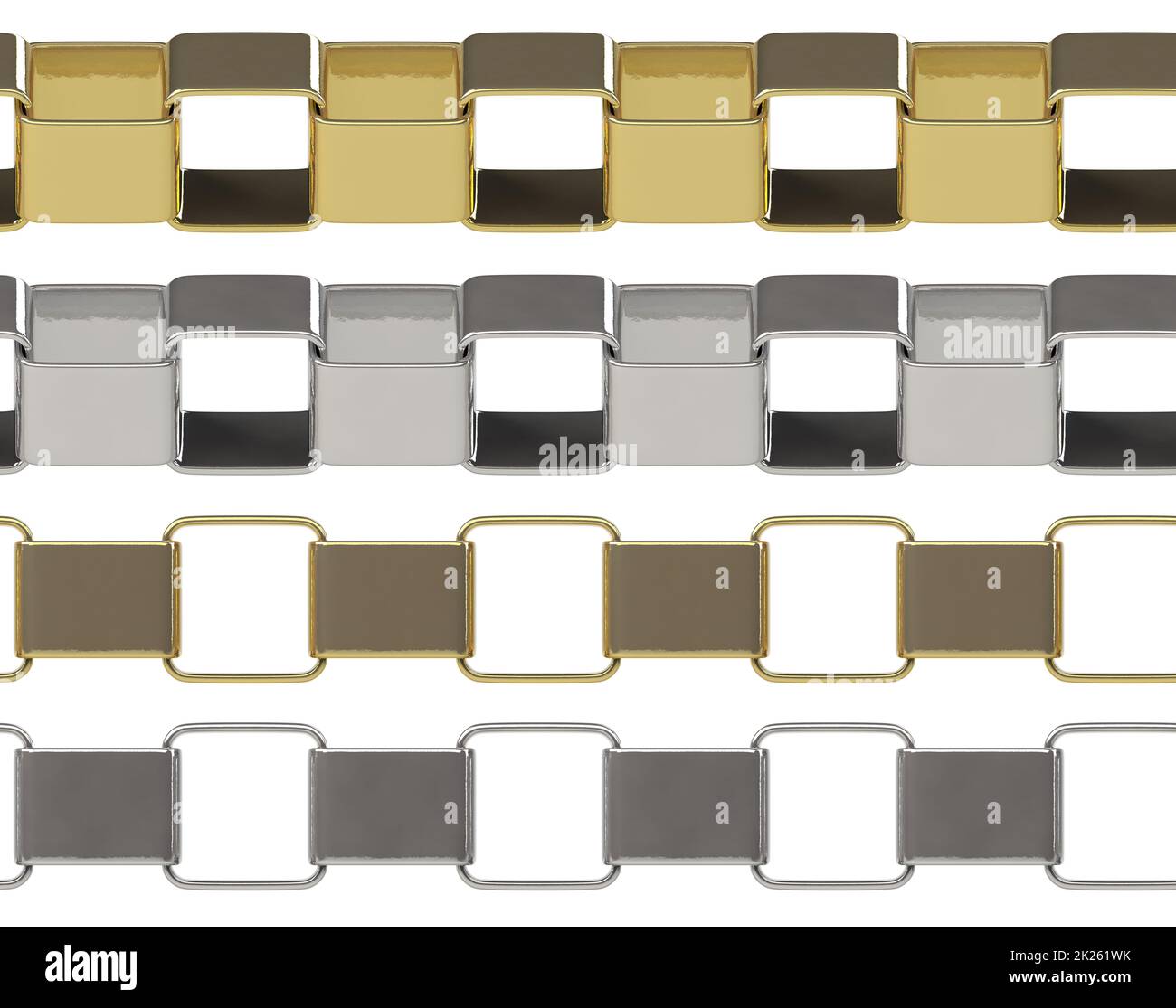 Seamless pattern golden chains hi-res stock photography and images - Alamy