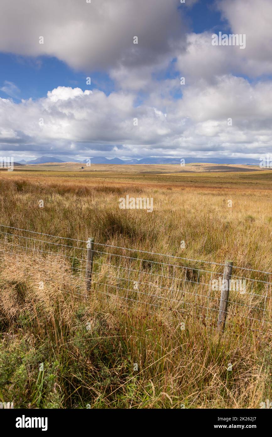 Clouds over the Denbigh moors, North Wales Stock Photo - Alamy