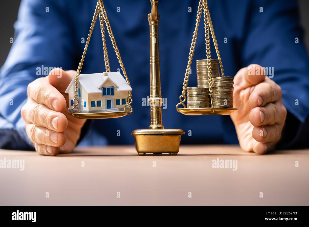 Protect House Asset Market Stock Photo - Alamy