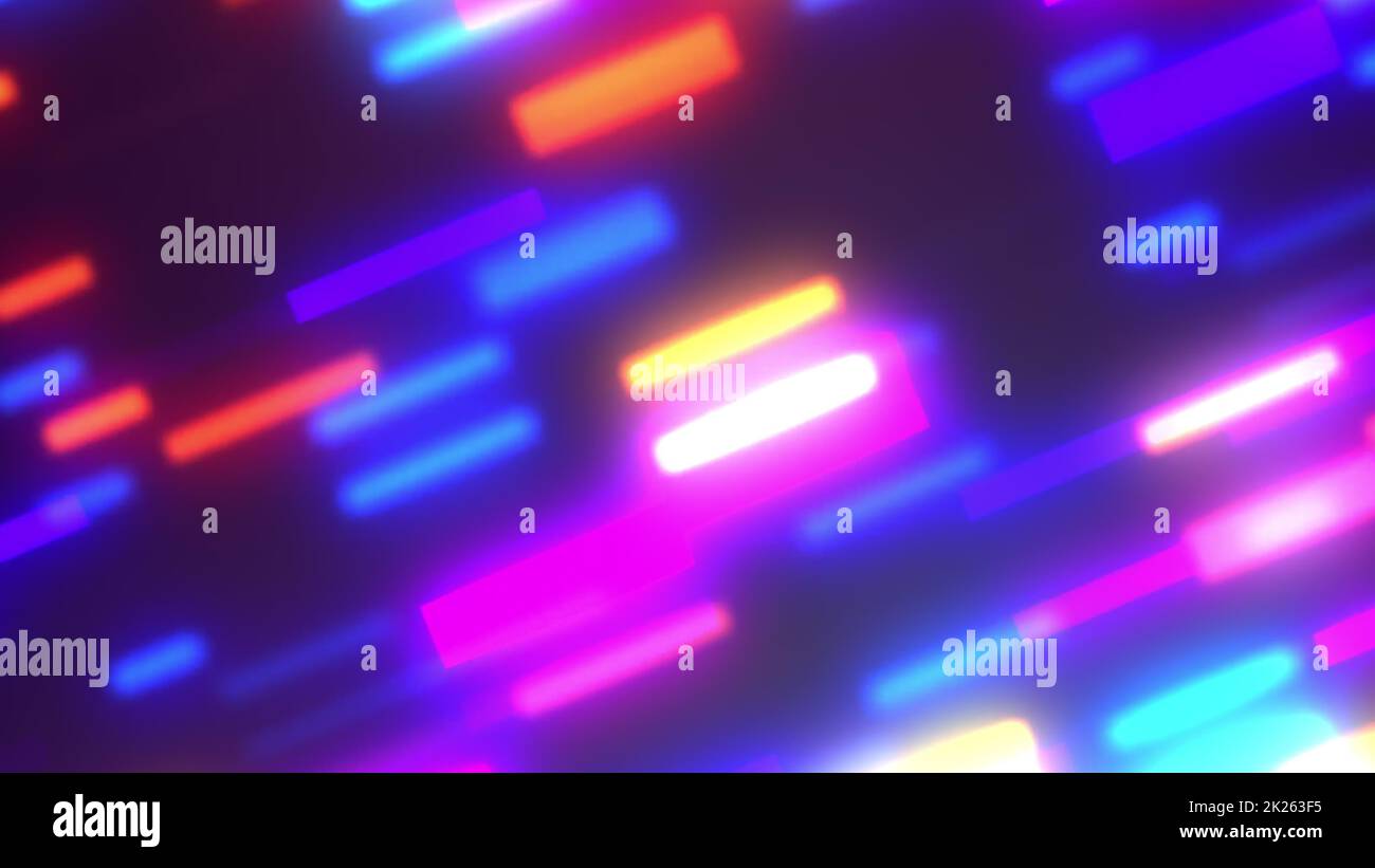 Dash Lines Light Glow Stock Photo - Alamy