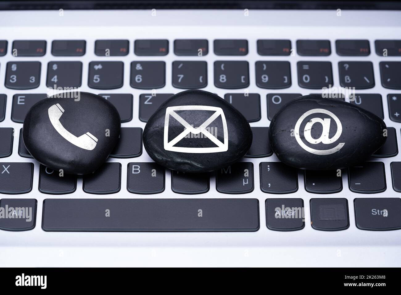 Contact phone email mouse hi-res stock photography and images - Alamy