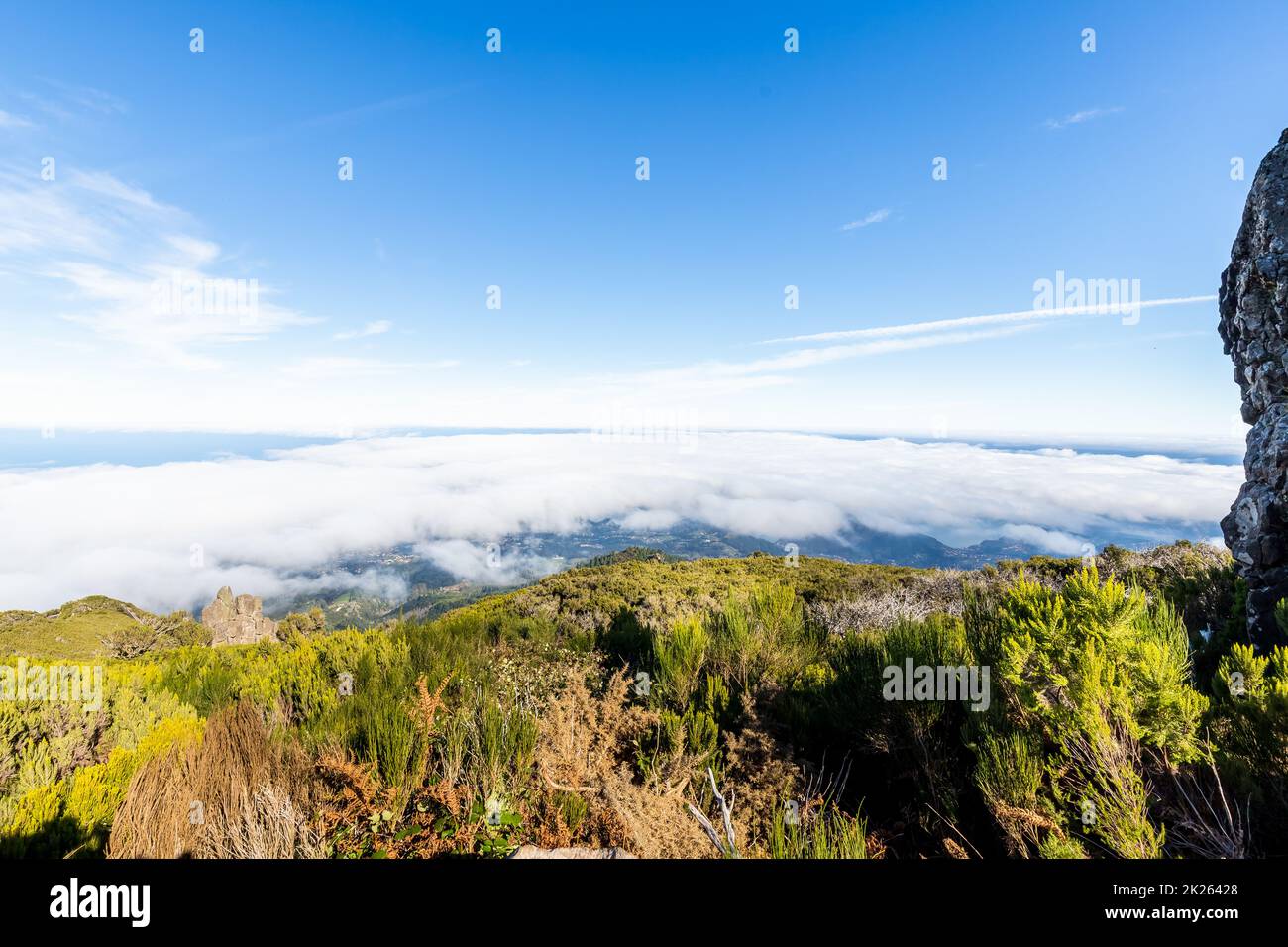 Achada do Teixeira on the island of Madeira Stock Photo - Alamy