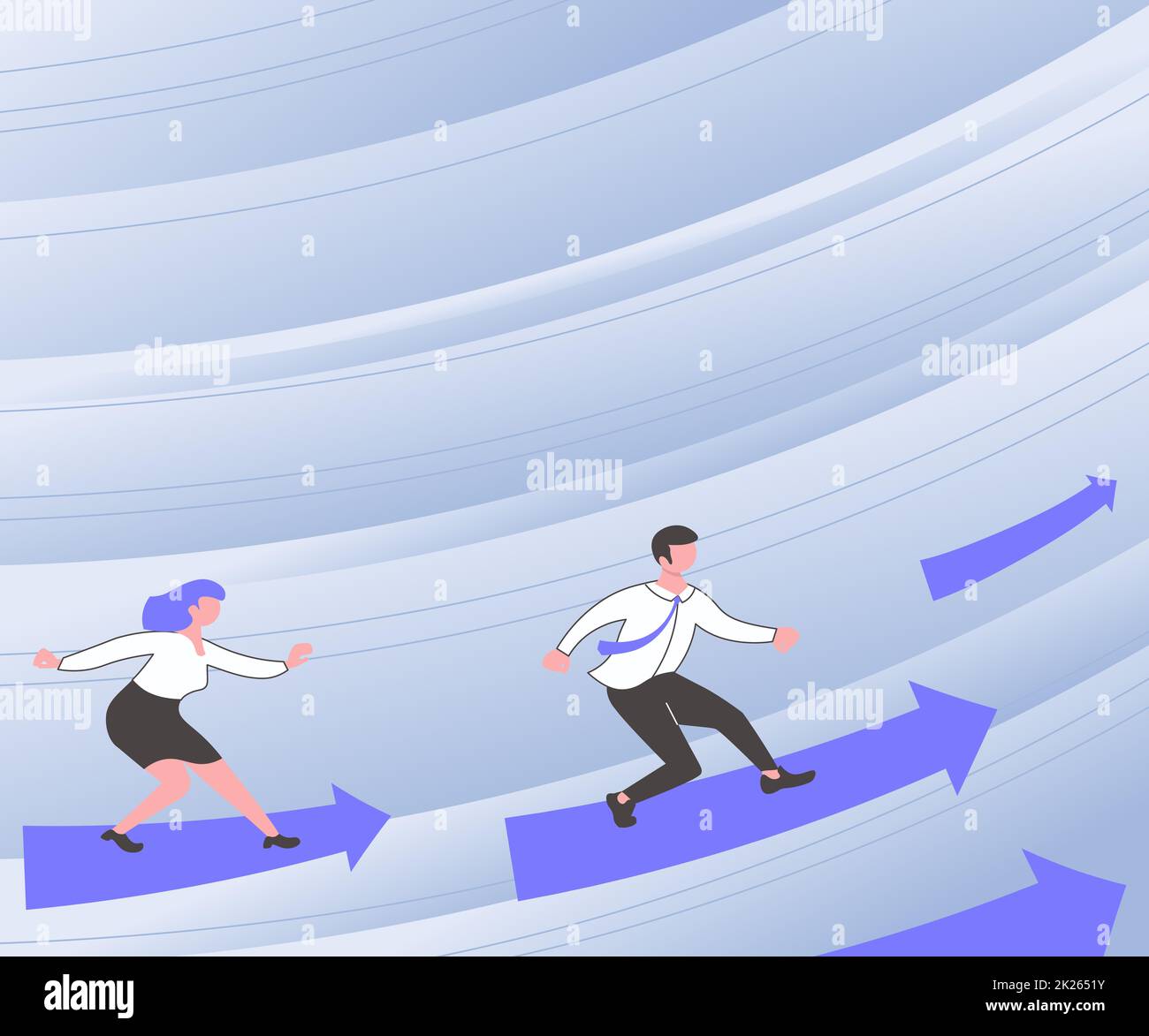 Arrows Guiding Two Collaborating Colleagues Towards Better Financial ...