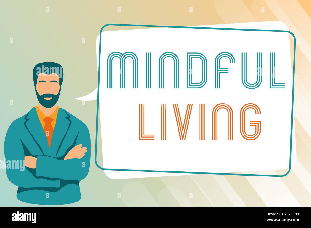 Inspiration showing sign Mindful Living. Business idea Fully aware and ...