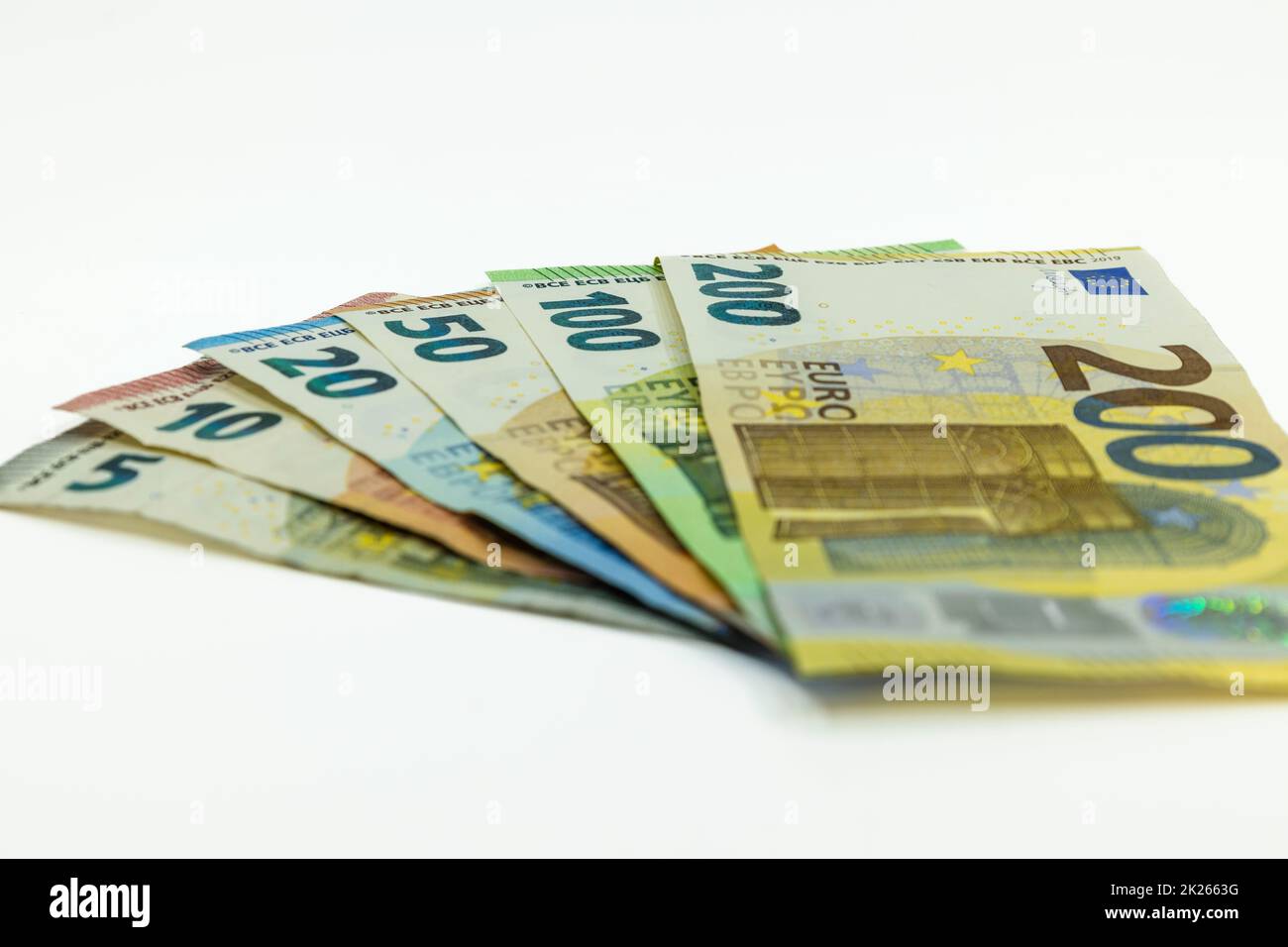 European Union Currency. Euro notes. Euro cash background. Euro Money ...