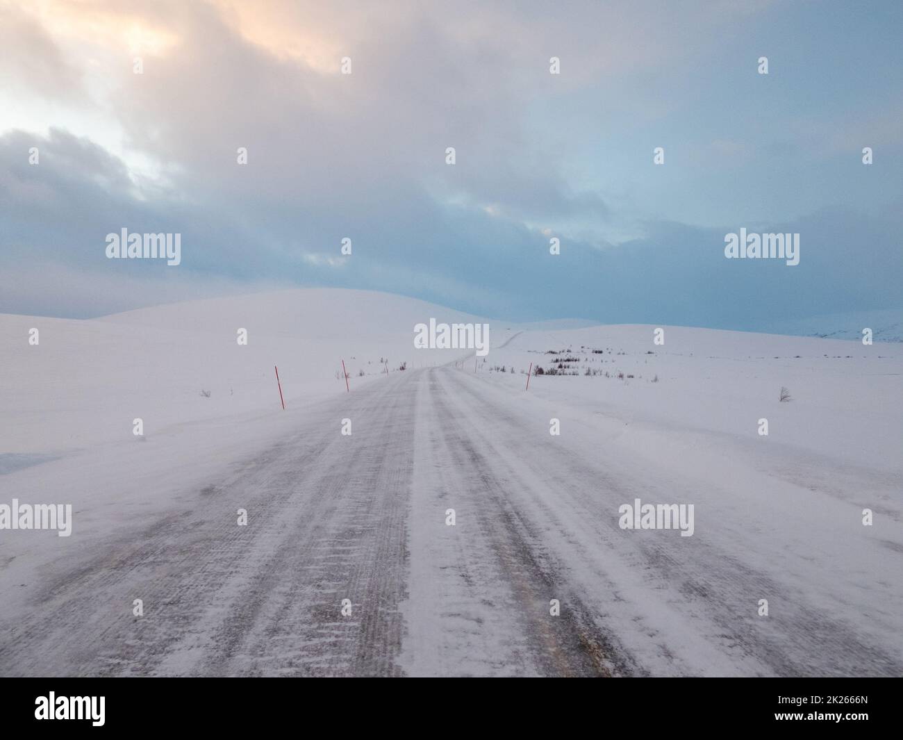 Road E6 between Alta and Skaidi, Norway Stock Photo - Alamy