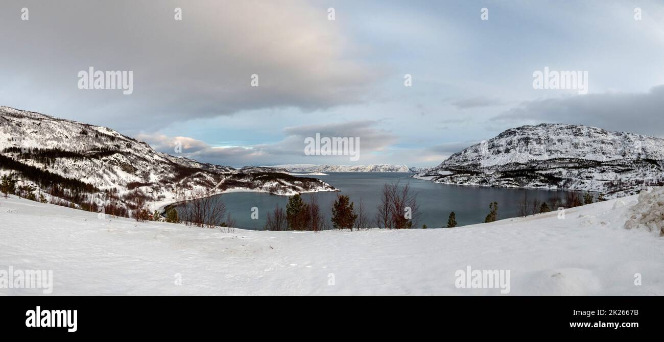 Landscape in Troms og Finnmark, Tromso, Norway Stock Photo - Alamy