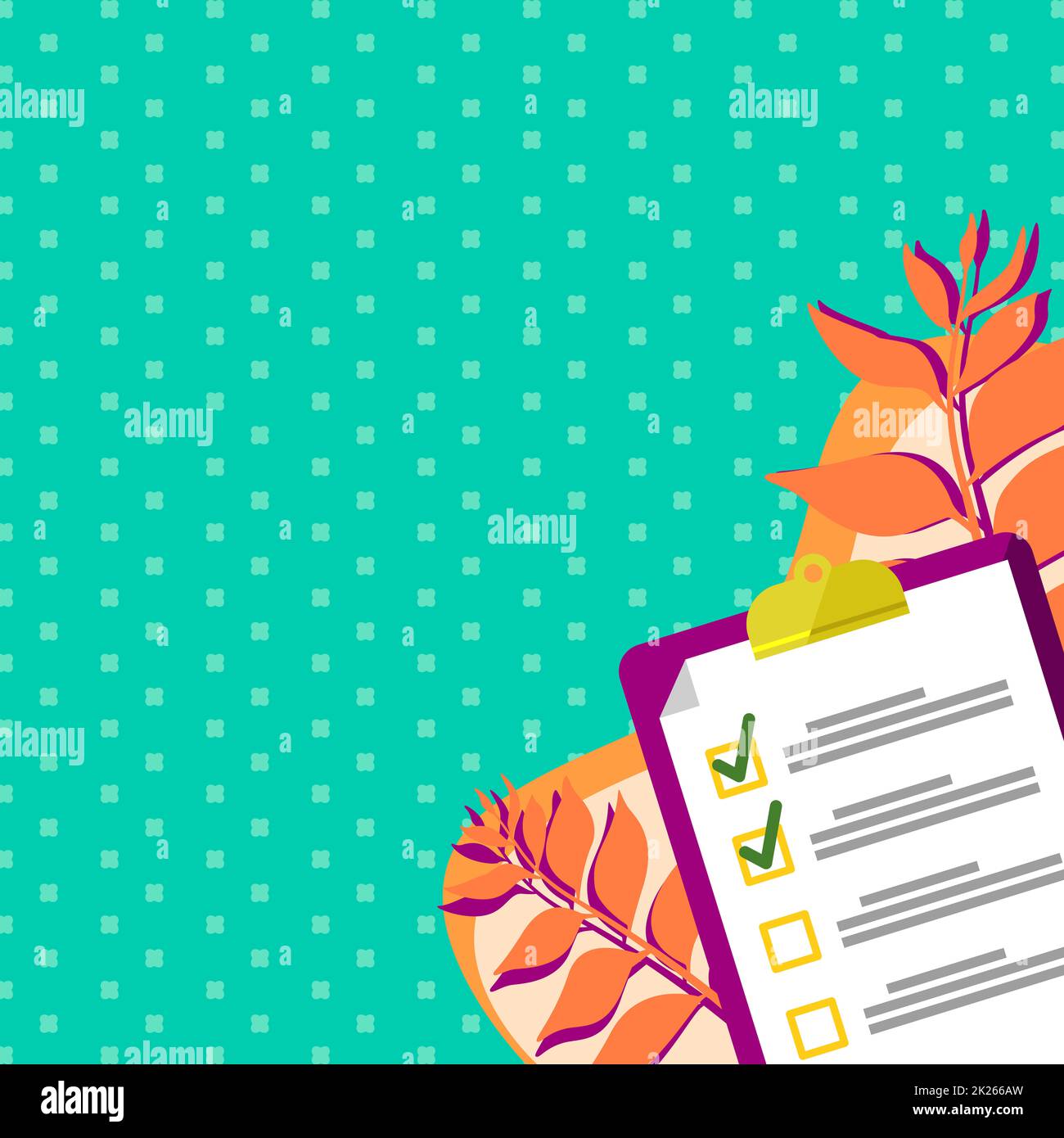 Checklist cartoon hi-res stock photography and images - Alamy