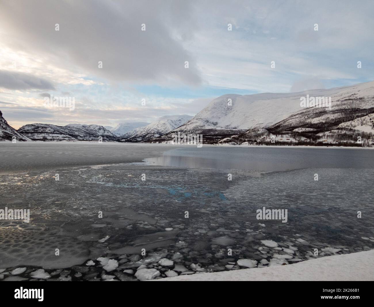 Landscape in Troms og Finnmark, Tromso, Norway Stock Photo - Alamy
