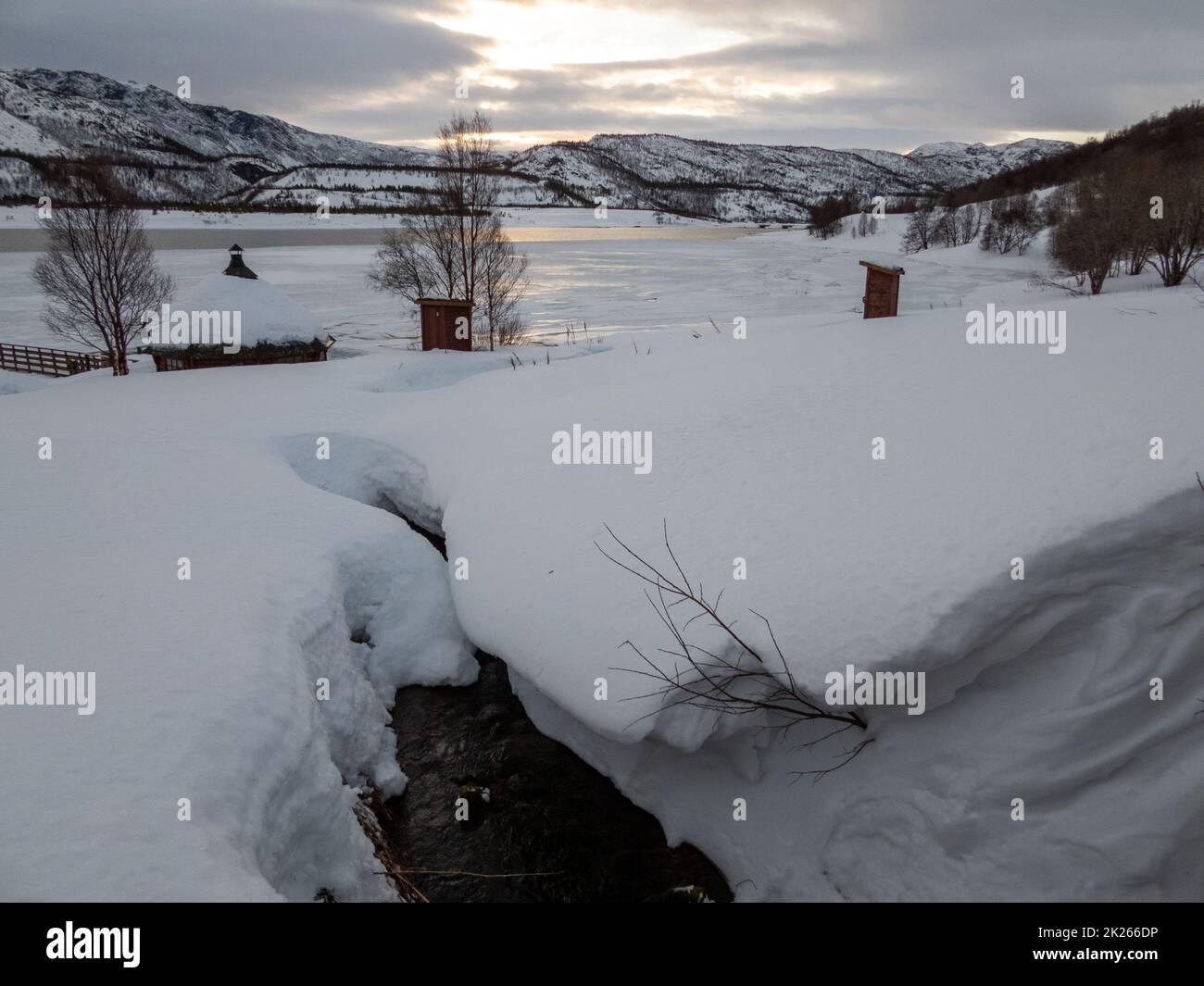 Landscape in Troms og Finnmark, Tromso, Norway Stock Photo - Alamy