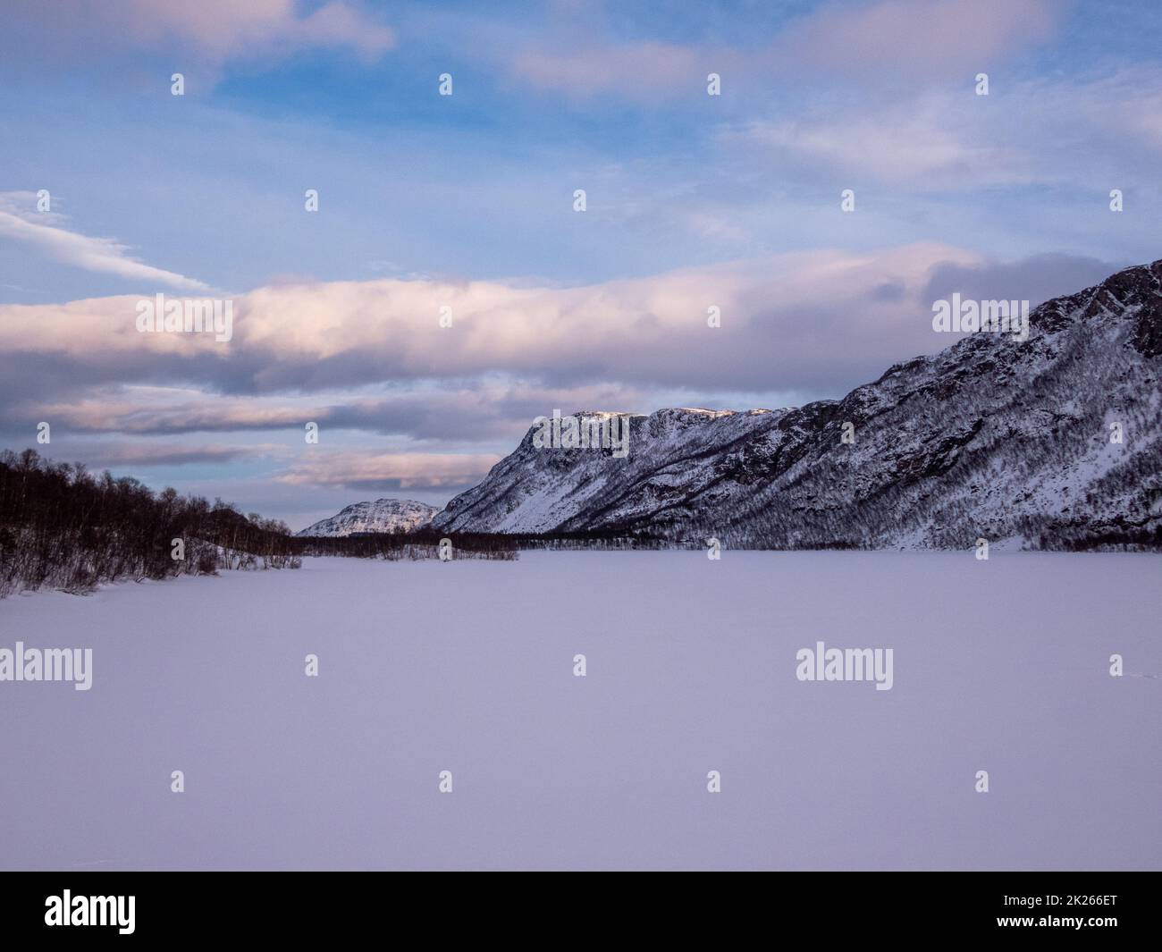 Landscape in Troms og Finnmark, Tromso, Norway Stock Photo - Alamy