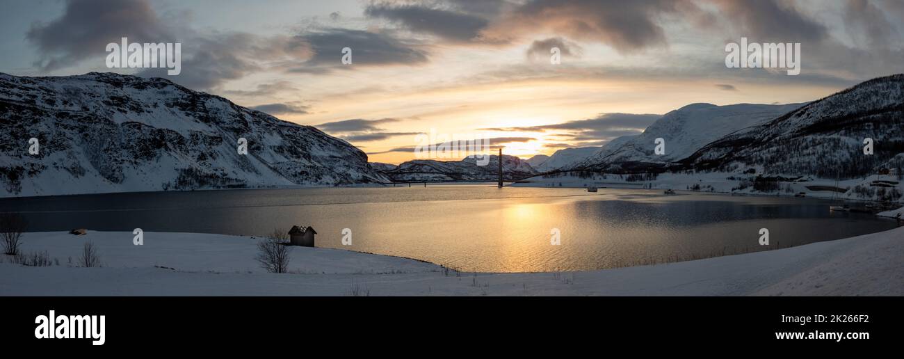Kafjord bridge hi-res stock photography and images - Alamy