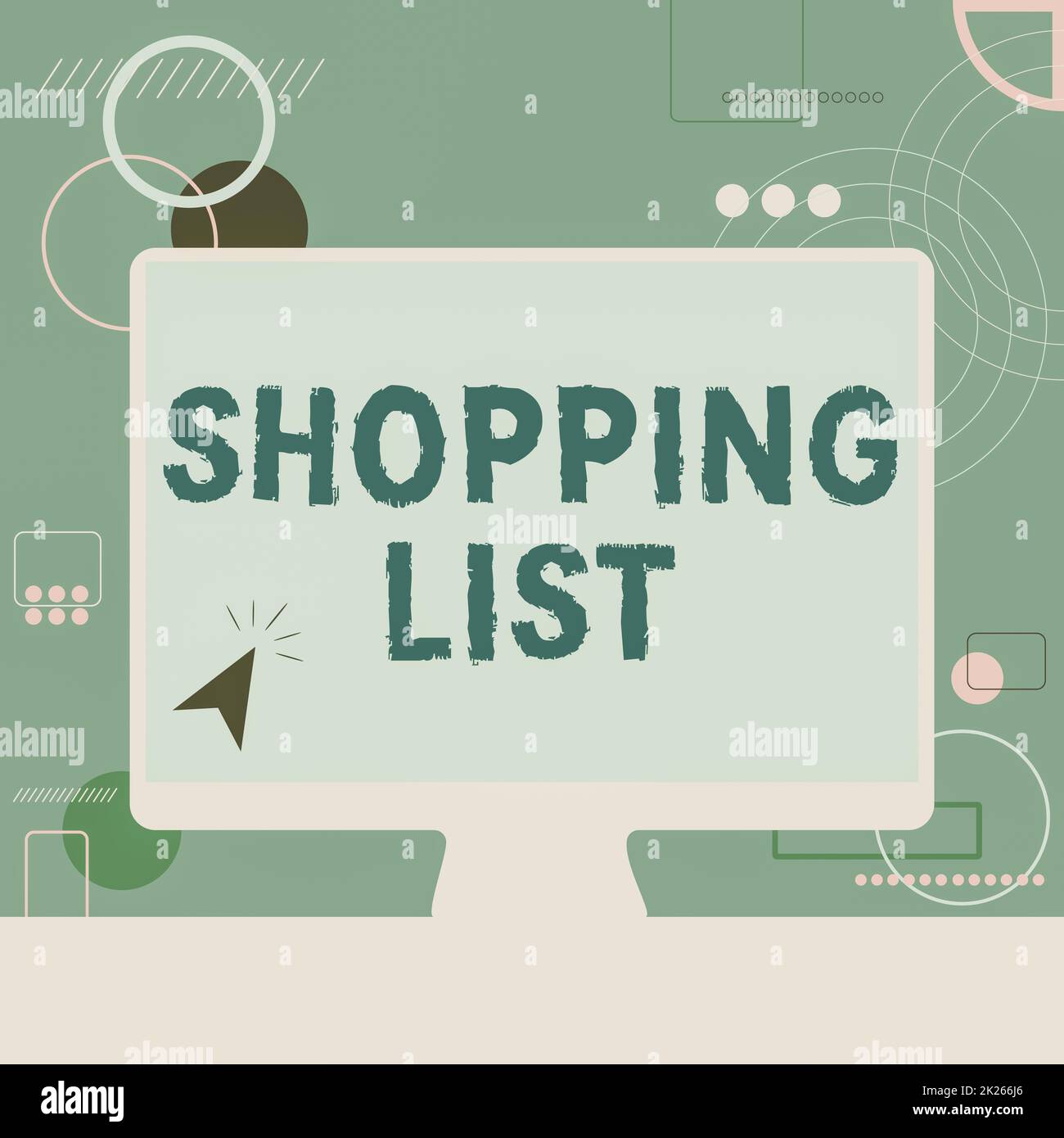 Handwritten shopping list hi-res stock photography and images - Alamy