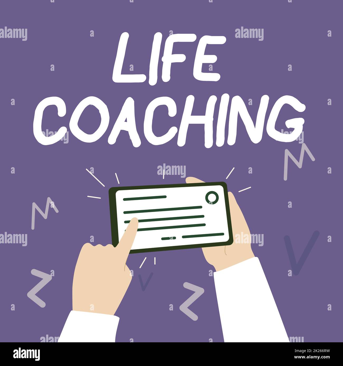 Conceptual caption Life Coaching. Conceptual photo Improve Lives by ...