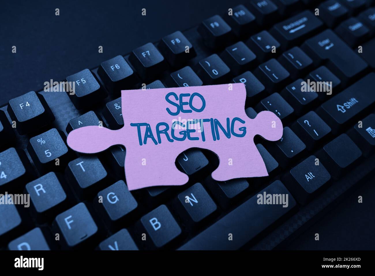 Writing displaying text Seo Targeting. Concept meaning Specific ...