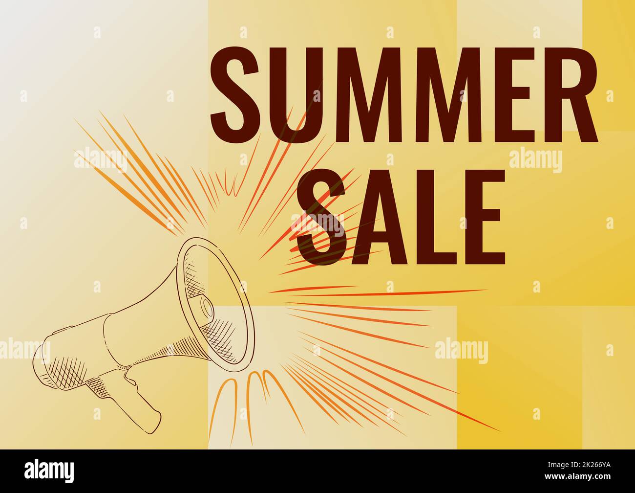 Conceptual caption Summer Sale. Conceptual photo a special type of ...