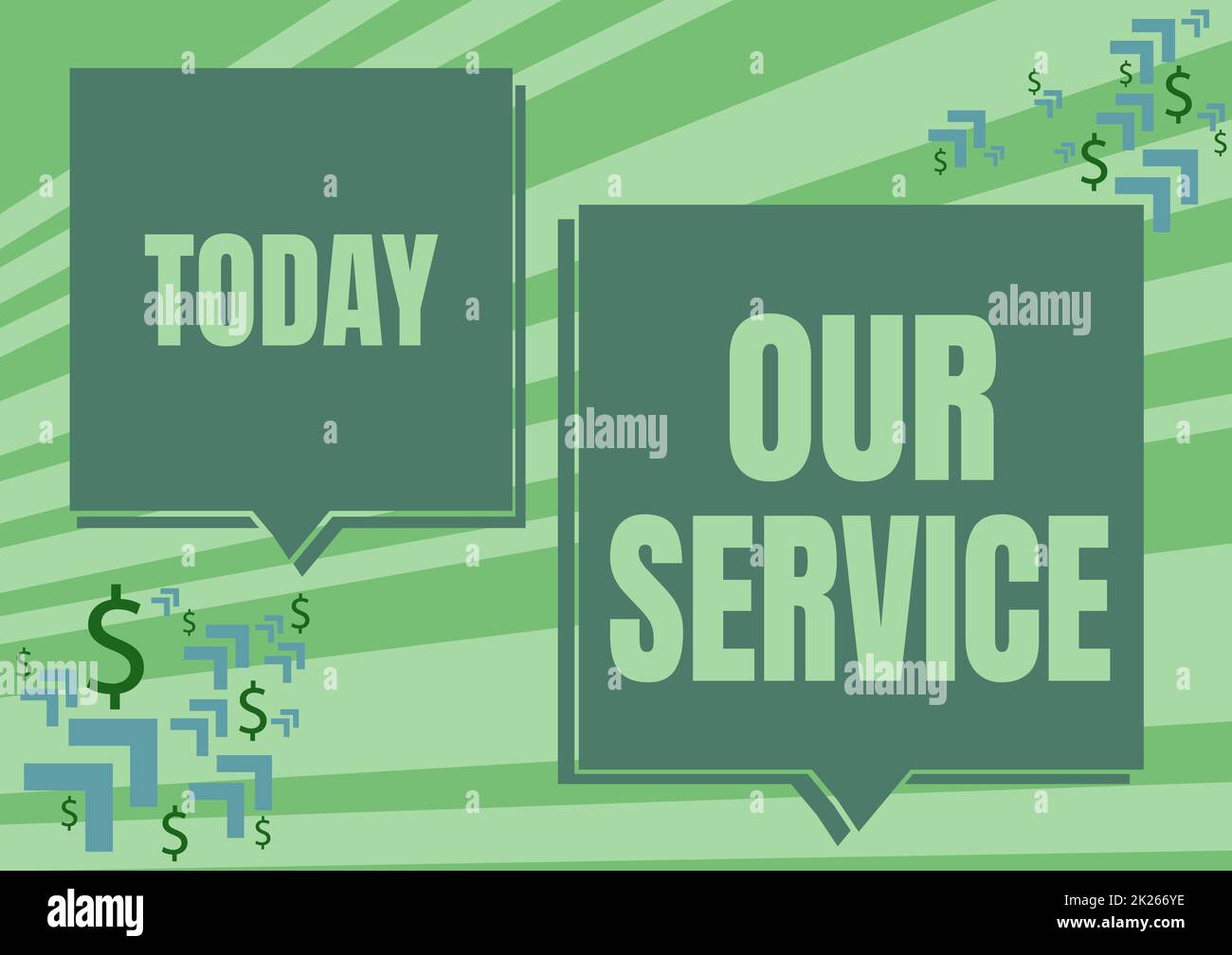 Conceptual display Our Service. Word for providing assistance to the ...