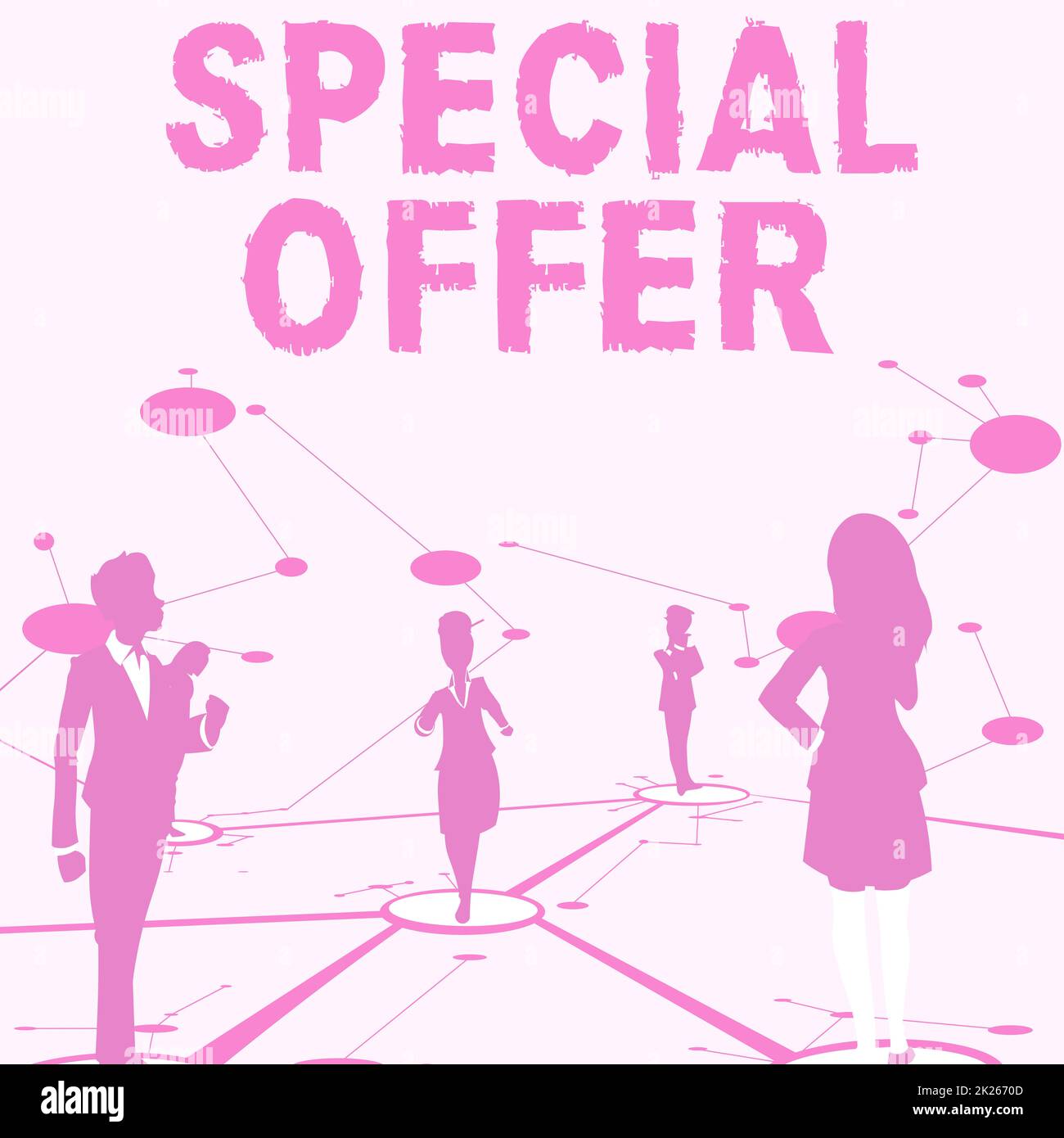 Hand writing sign Special Offer. Word Written on Selling at a lower or ...