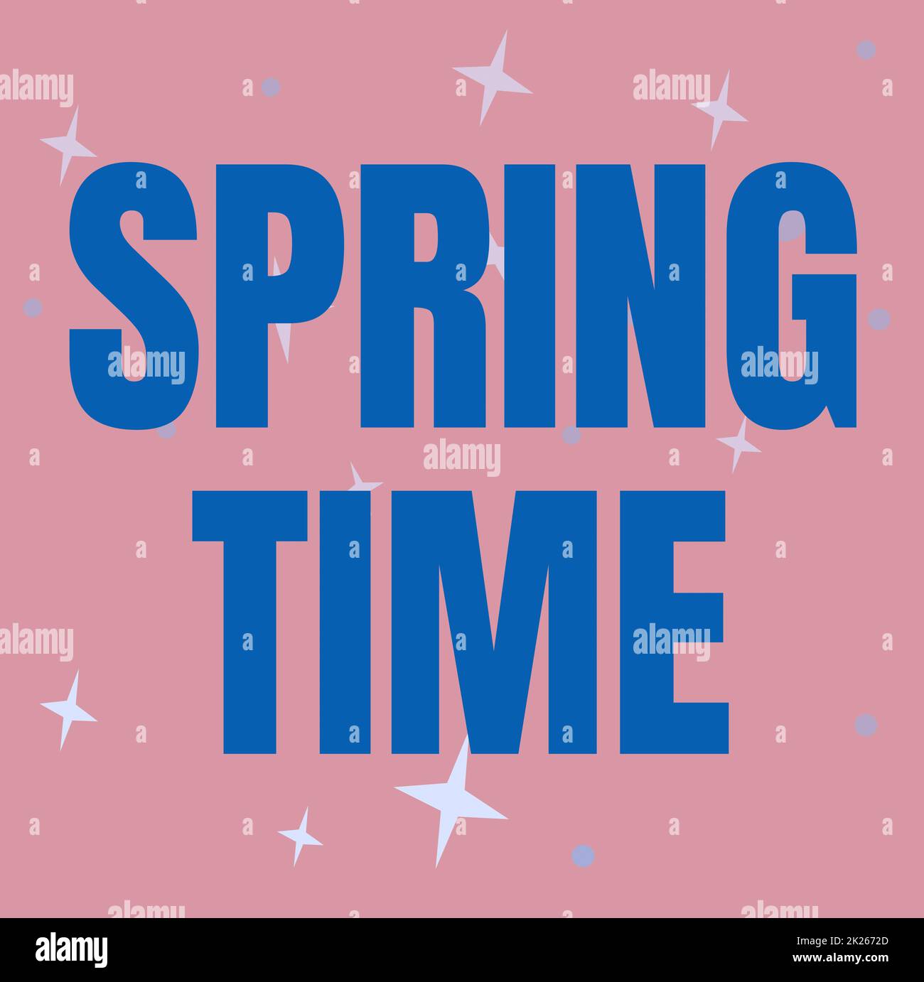 Handwriting text Spring Time. Conceptual photo temperate season of the ...