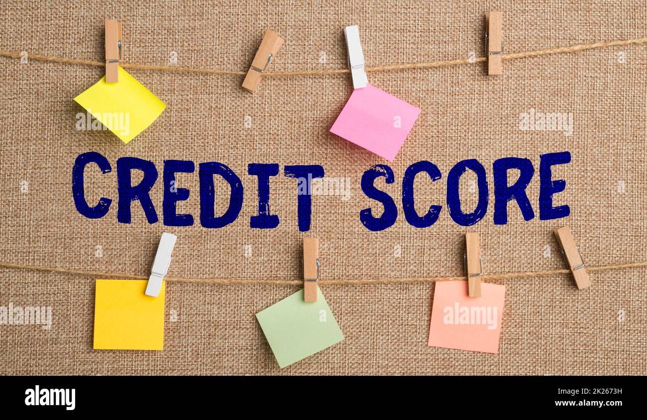 Credit score tools hi-res stock photography and images - Alamy