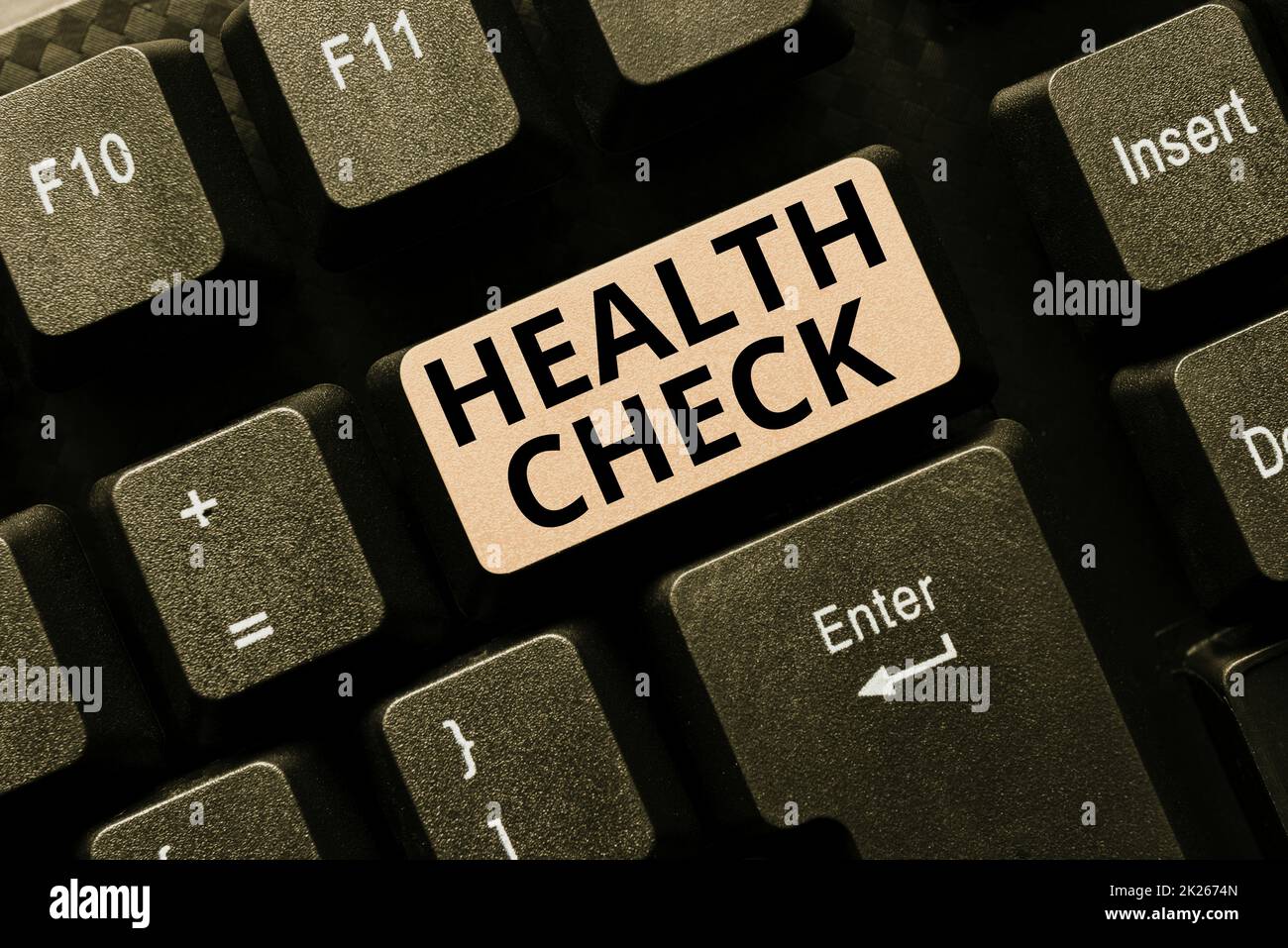 Handwriting text Health Check. Word Written on Medical Examination ...