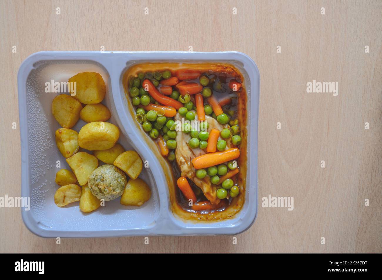 A prepared ready meal Stock Photo - Alamy