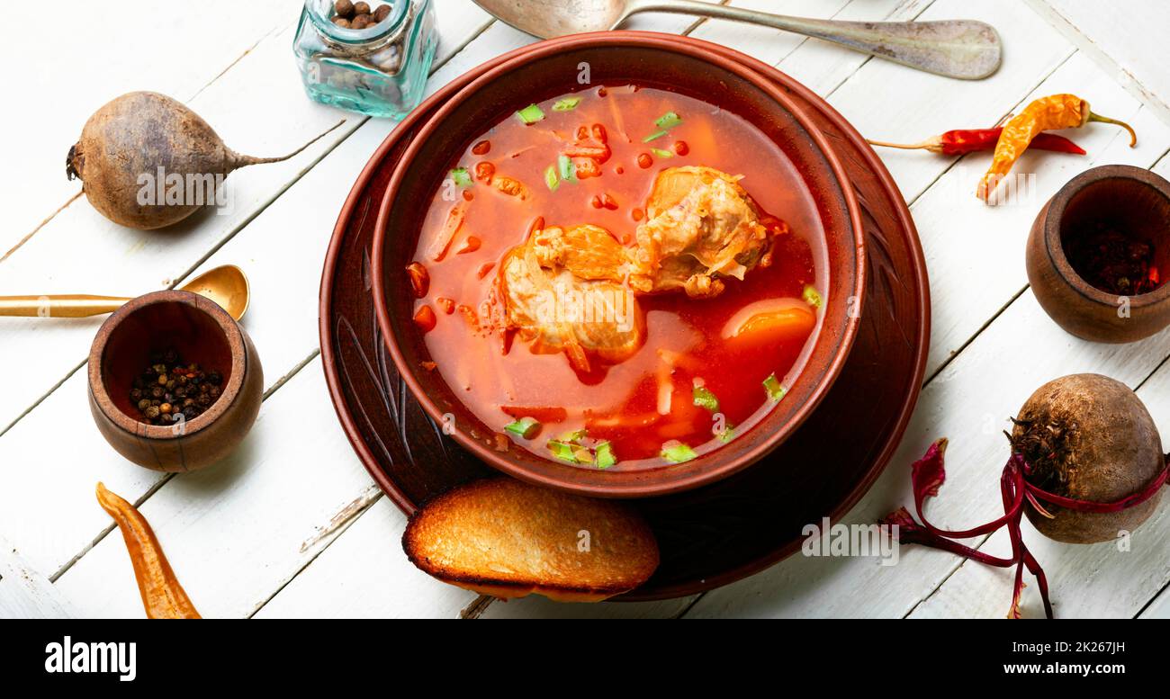 Hot borscht hi-res stock photography and images - Alamy